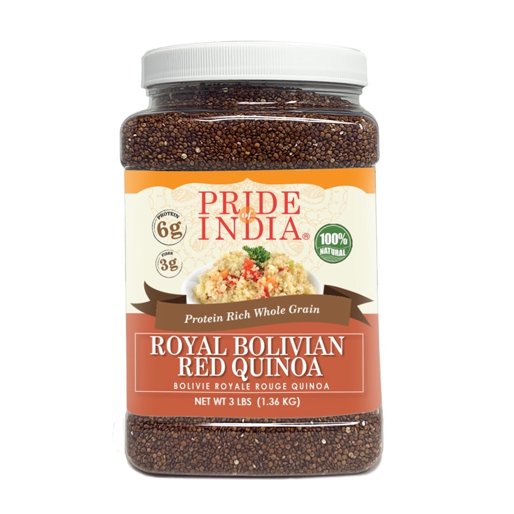 Pride Of India - Natural Royal Red Bolivian Quinoa - Protein Rich Whole ...