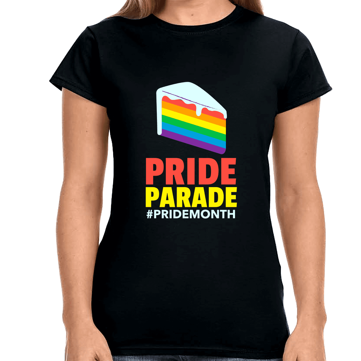 Pride Parade LGBTQ Pride Shirt Rainbow Graphic Tees Gay Women Tops ...