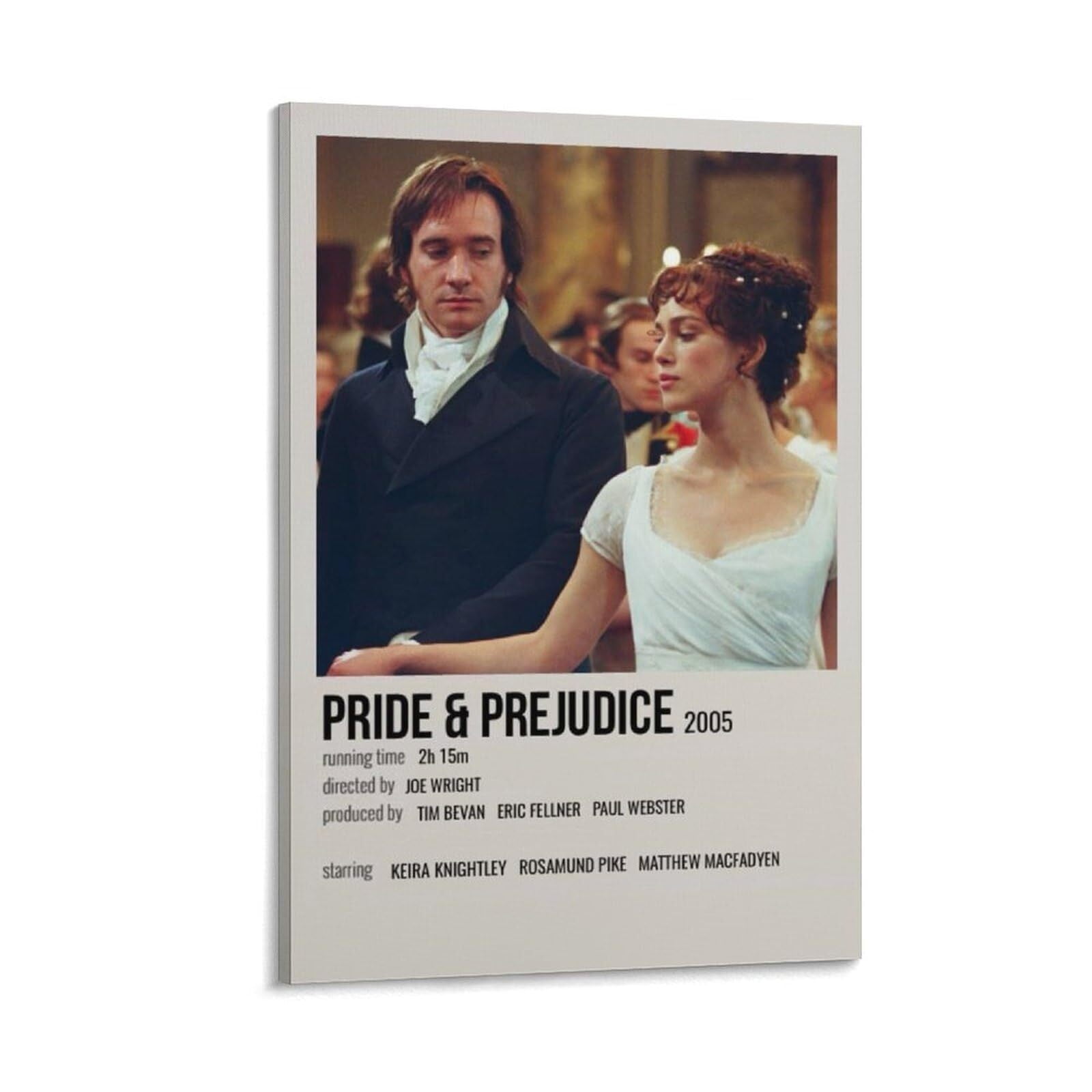 Pride & Prejudice Love Story Movie Poster (29) Posters Art Print Wall ...