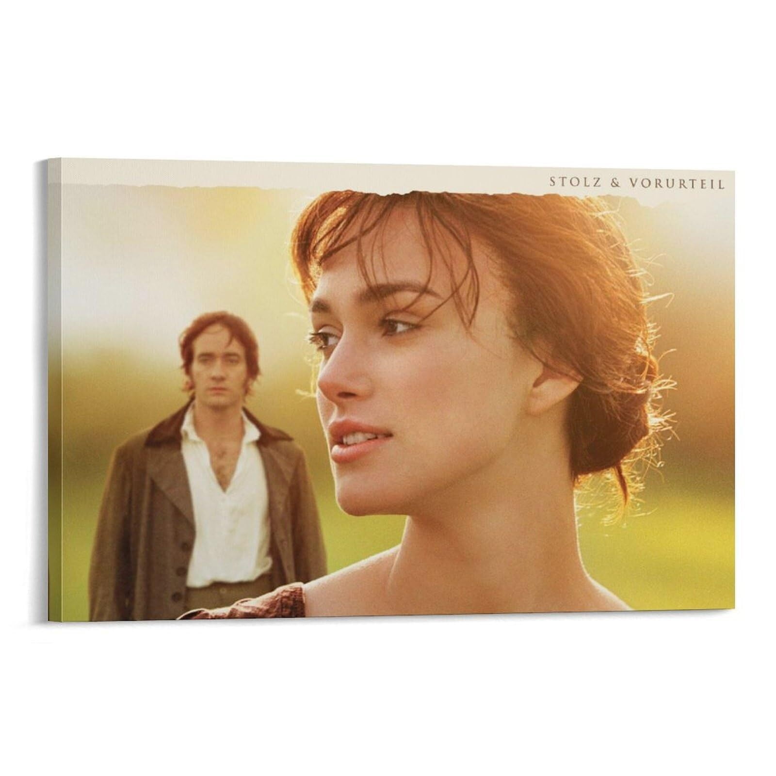 Pride & Prejudice Movie Poster Poster Cool Artworks Painting Wall Art ...