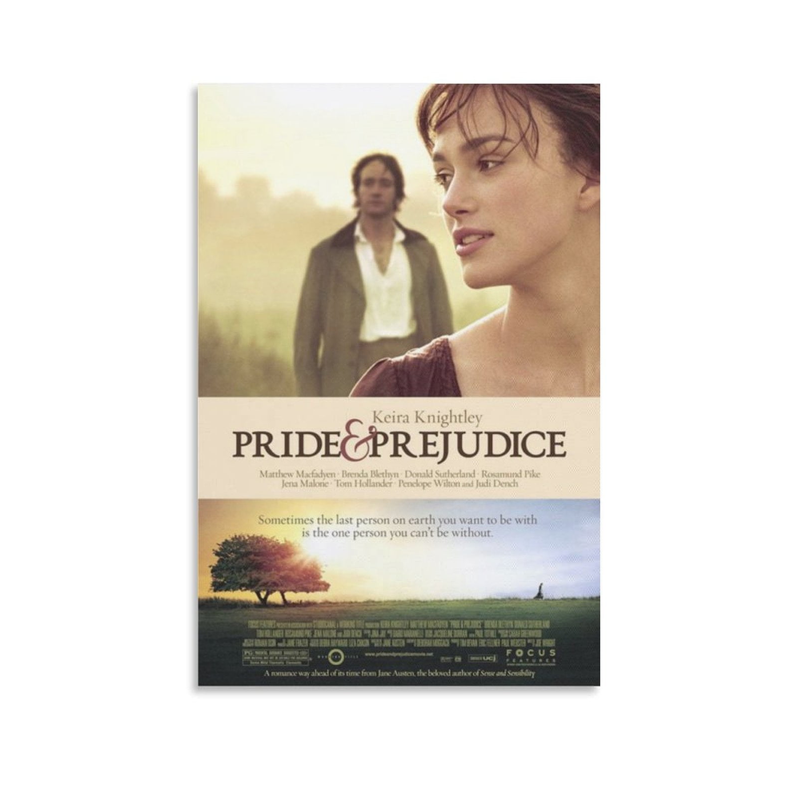 Pride & Prejudice Poster Picture Print Wall Art Poster Painting Canvas ...