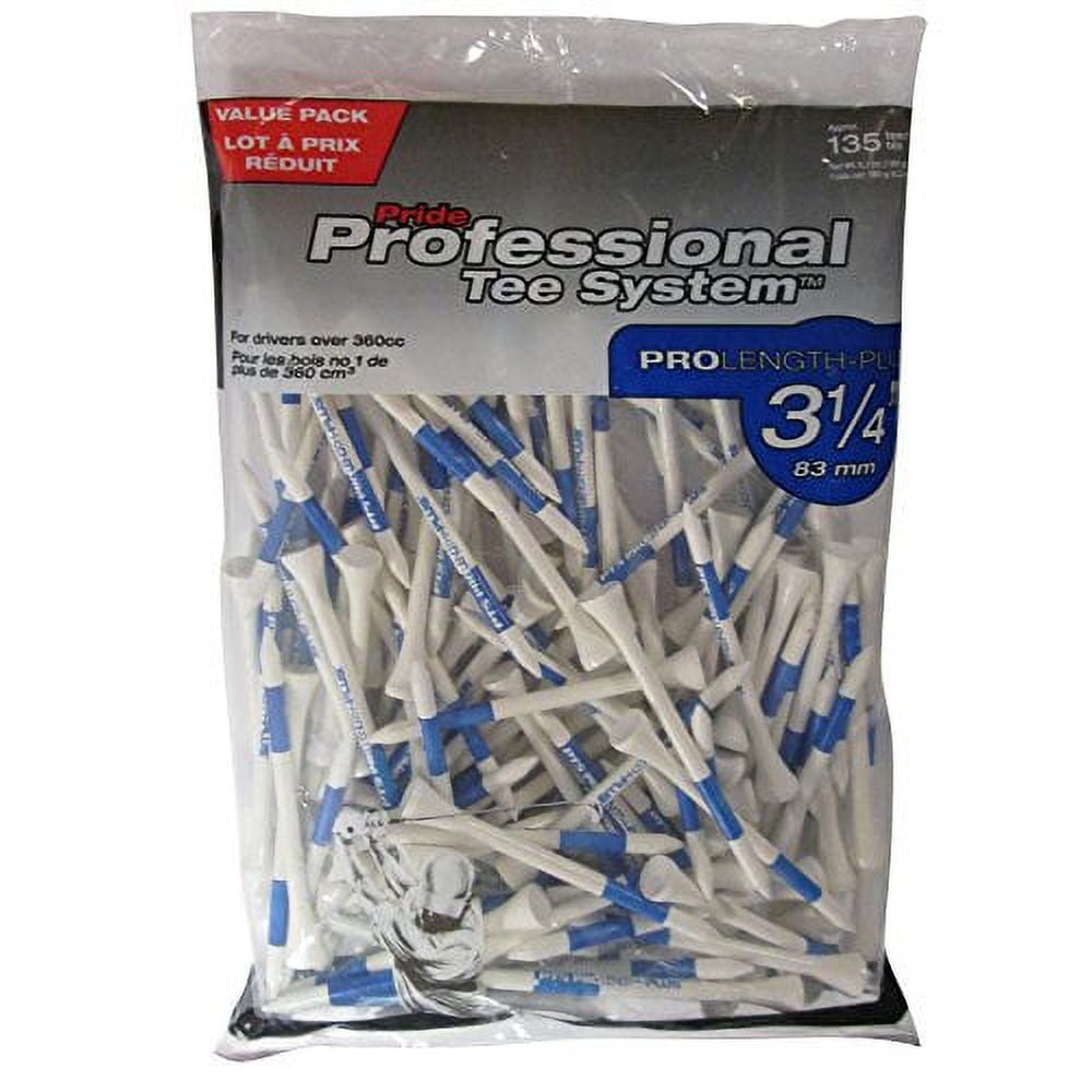 Pride Professional Tee System, 314 Inch Prolength Plus Tee, 135 Count ...