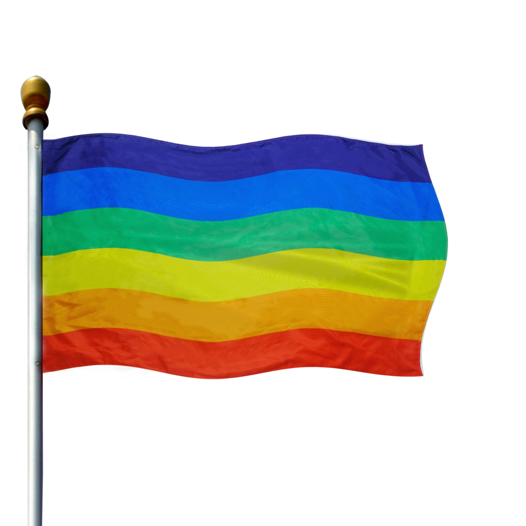 Tesleader Pride Rainbow Flag 3x5 Outdoor,LGBTQ Rainbow Flags Banners ...