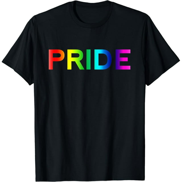 Pride Rainbow Flag Shirt LGBT Gay Pride Tshirt LGBTQ T-Shirt T-Shirt ...