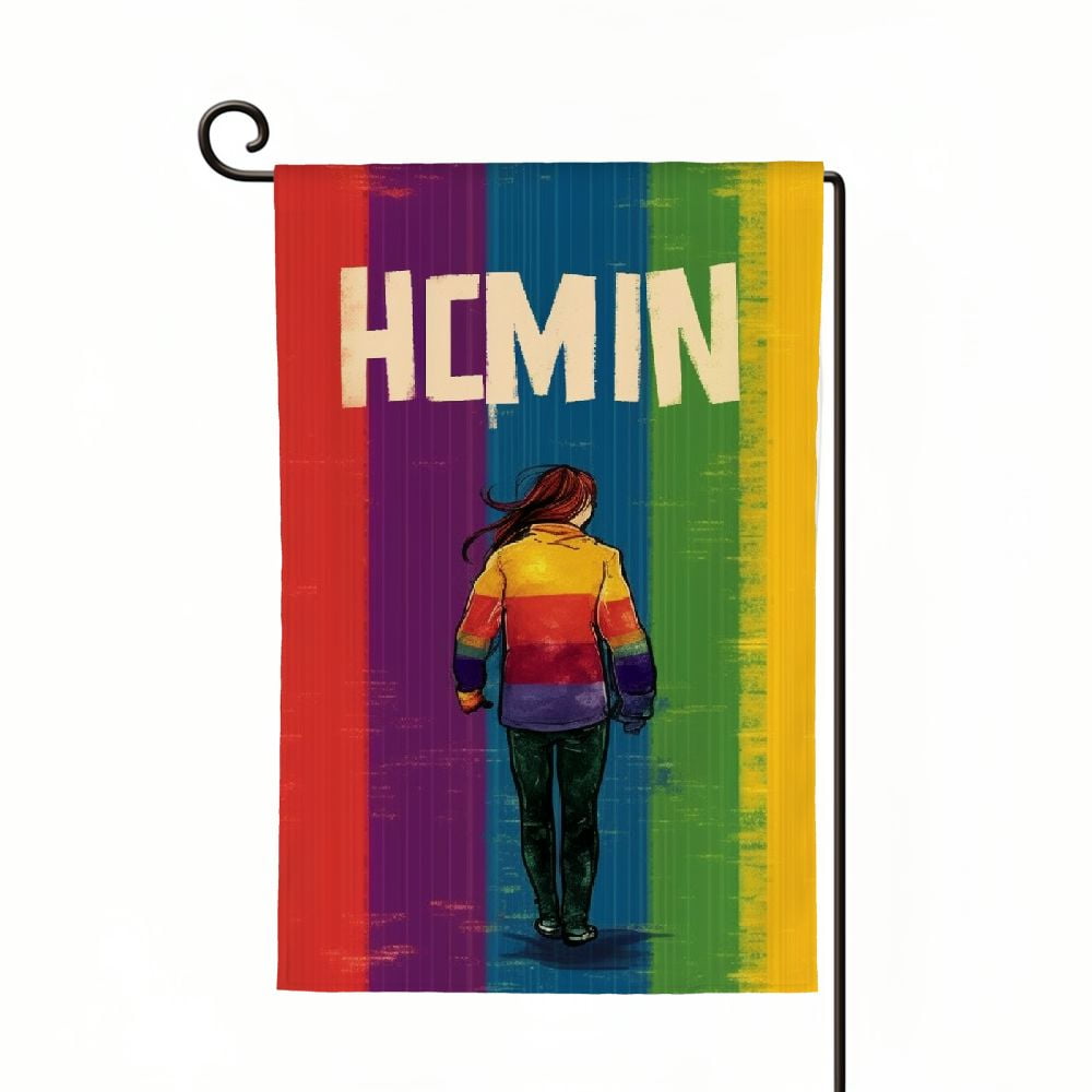 Pride Rainbow Garden Flag More Everyday Vertical Double Sided For ...