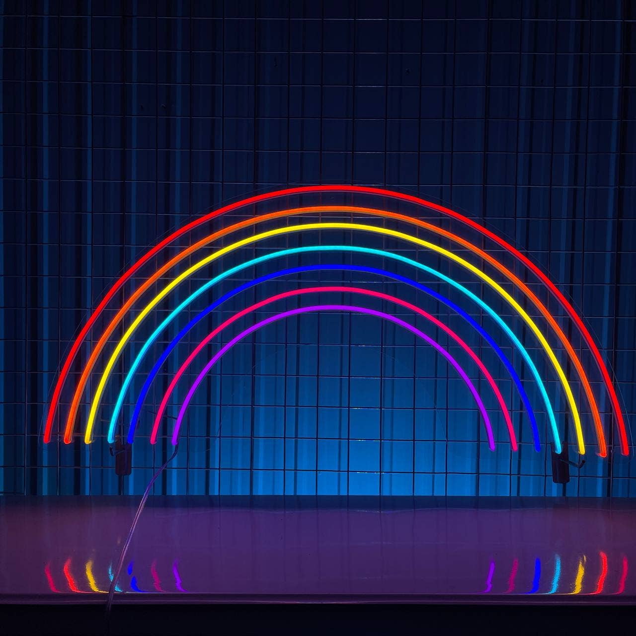 Pride Rainbow Neon Sign, LGBT Club Community Wall Art Decor - Walmart.com