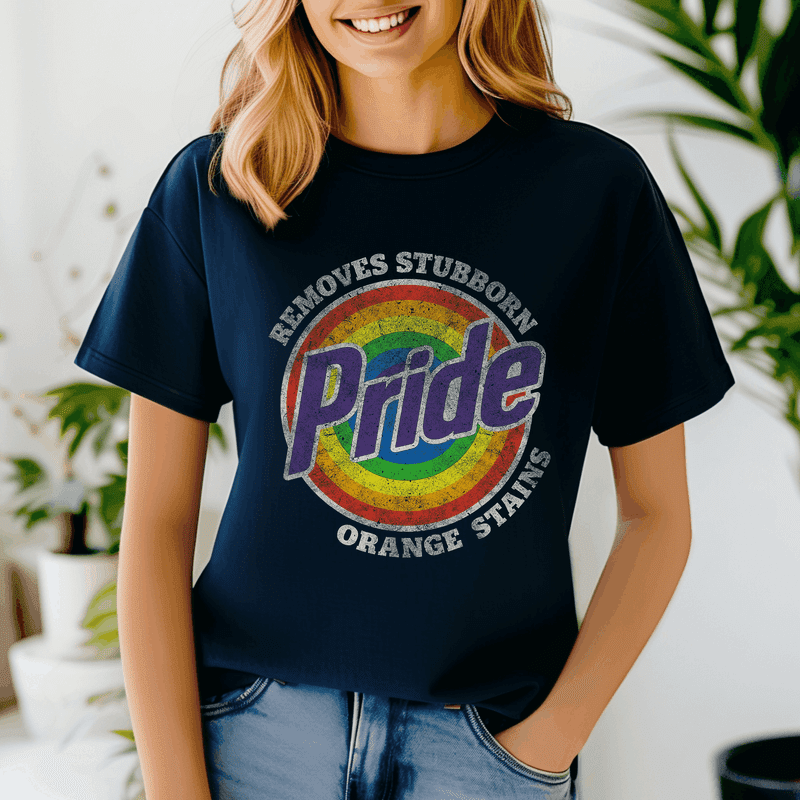 Pride Removes Stubborn Orange Stains, Pride Month LGBTQ Retro - Walmart.com