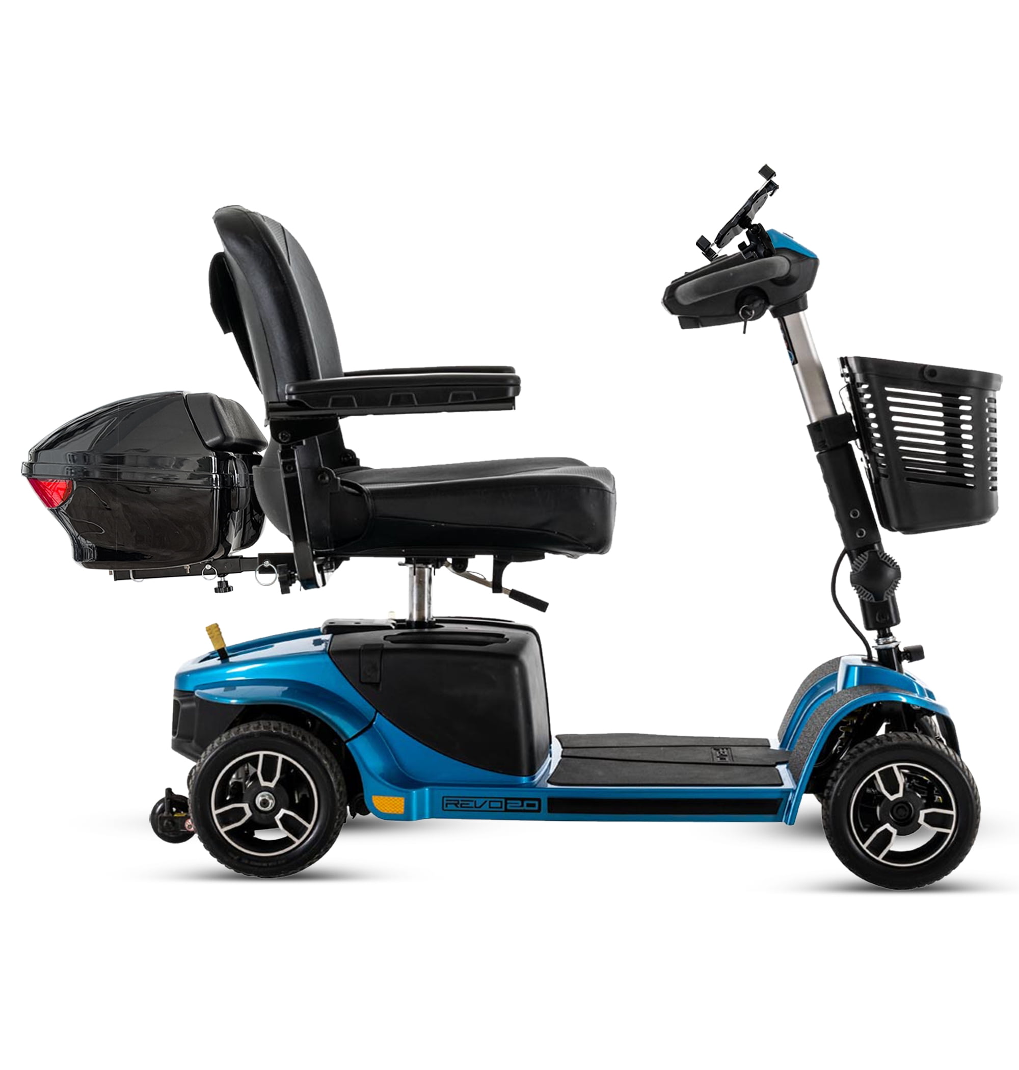 Pride Revo 2.0 Heavy Duty Mobility Scooter + Accessory Kit, CTS ...