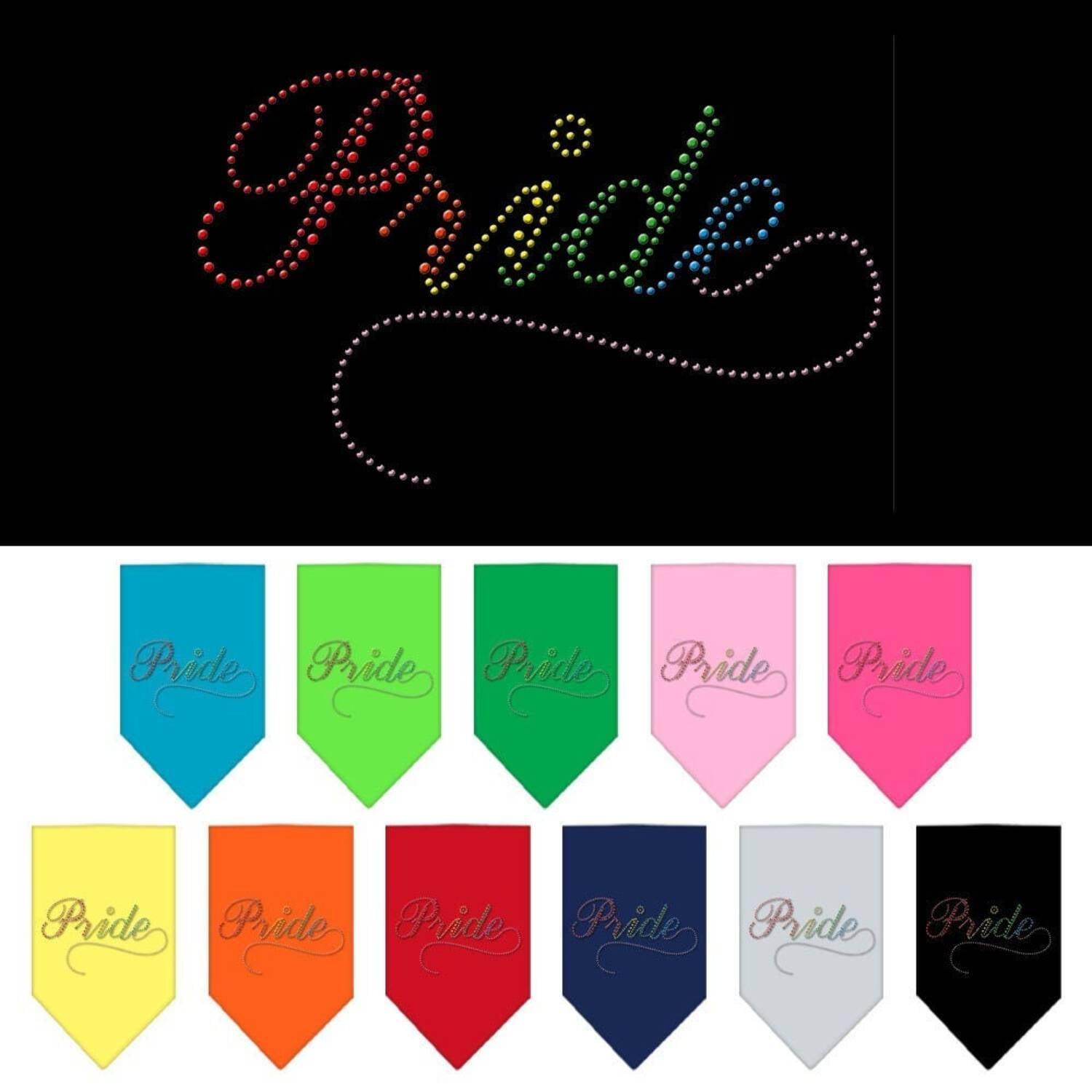 Pet and Dog Bandana Rhinestone, "Pride" - Walmart.com