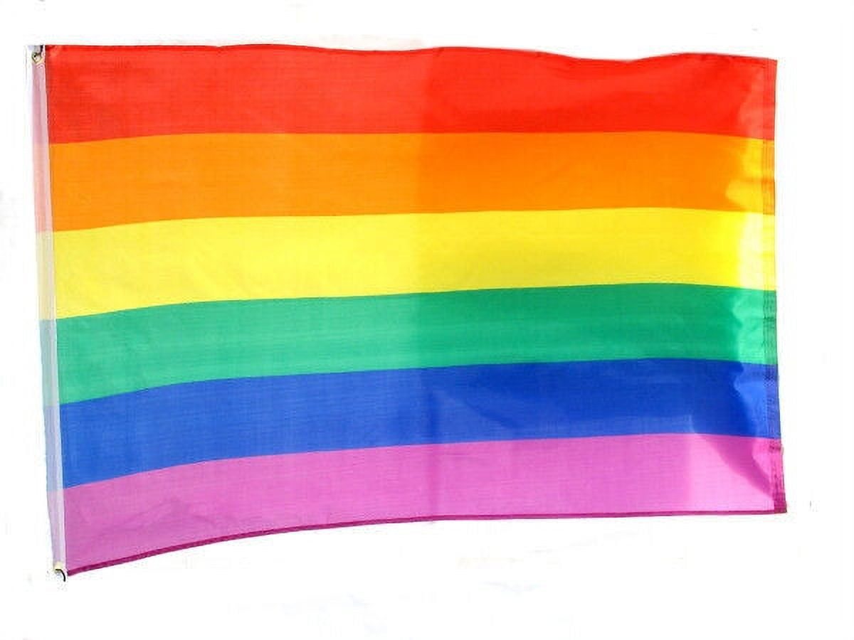 Pride Shack 3 X 5 Polyester Gay Pride Flag Rainbow Pride Lgbt Gay And
