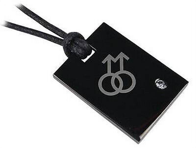 Pride Shack - BLACK - Double Male Symbol Mens Gay Pride Pendant ...
