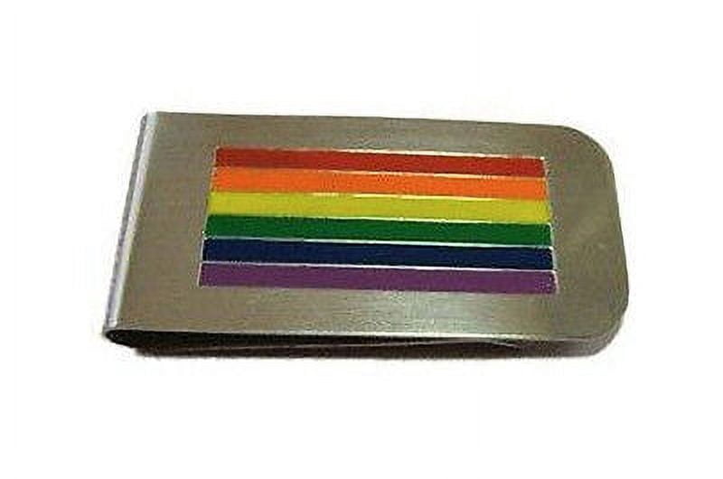 Pride Shack - Rainbow Pride LGBT Gay and Lesbian - Money Clip Holder ...
