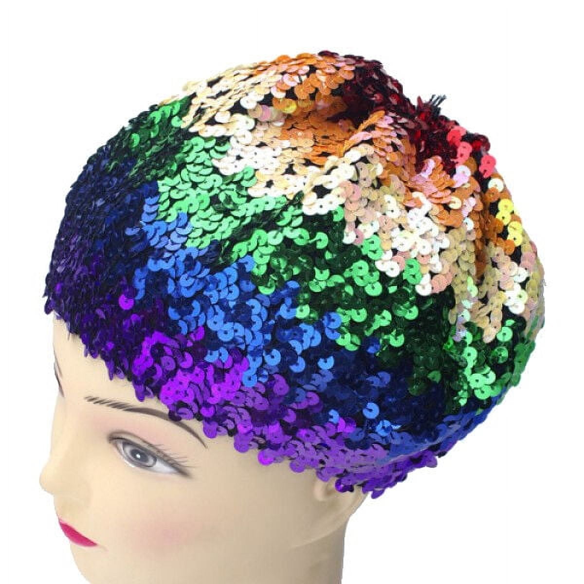 Pride Shack - Sequined Rainbow Beanie Hat - LGBT Gay and Lesbian Pride ...