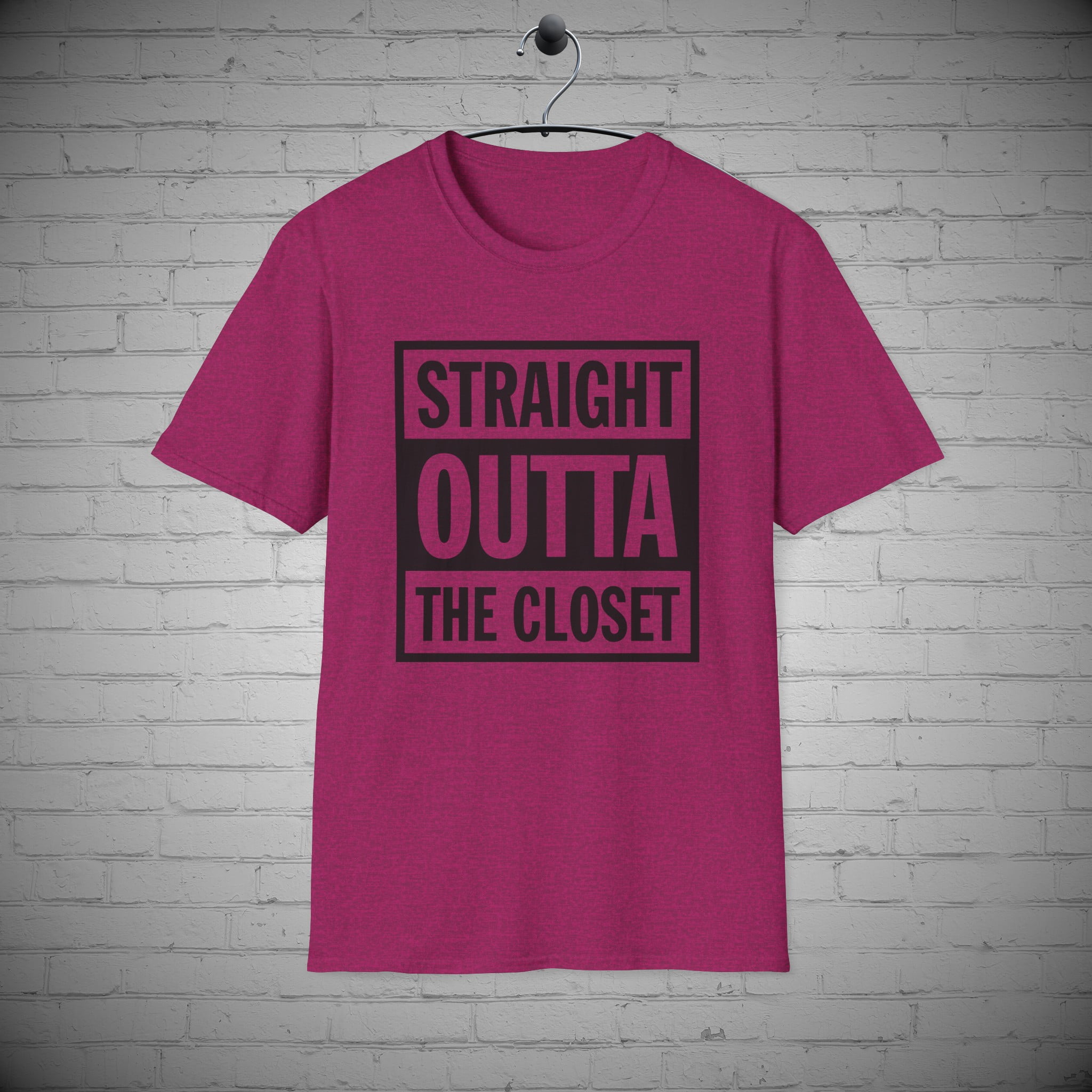 Pride T-Shirt, LGBTQ Pride Tee, Straight Outta the Closet Equality tee ...