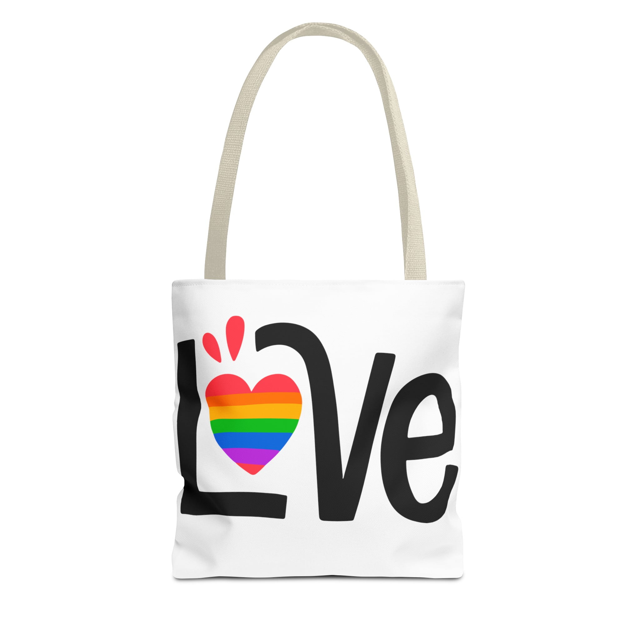 Pride Tote Bag (AOP),Love shopping bag, Pride beach tote bag - Walmart.com