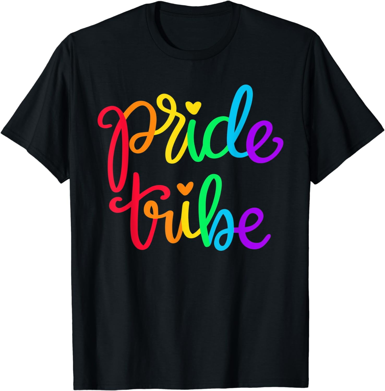 Pride Tribe Gay Pride T shirt Rainbow Flag LGBT T-Shirt - Walmart.com