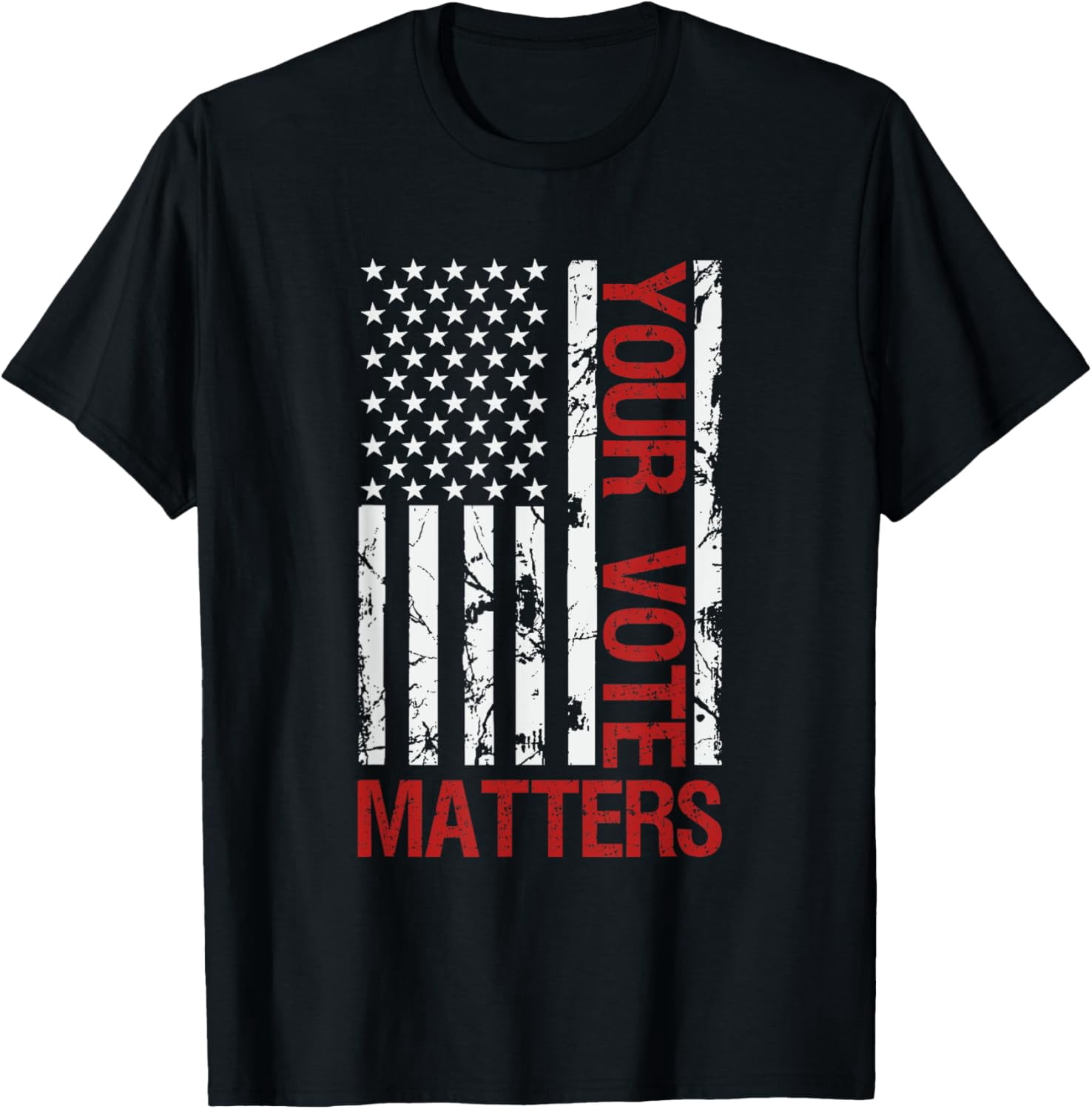 Pride USA Flag Presidential Elections 2024 Your Vote Matters T-Shirt ...