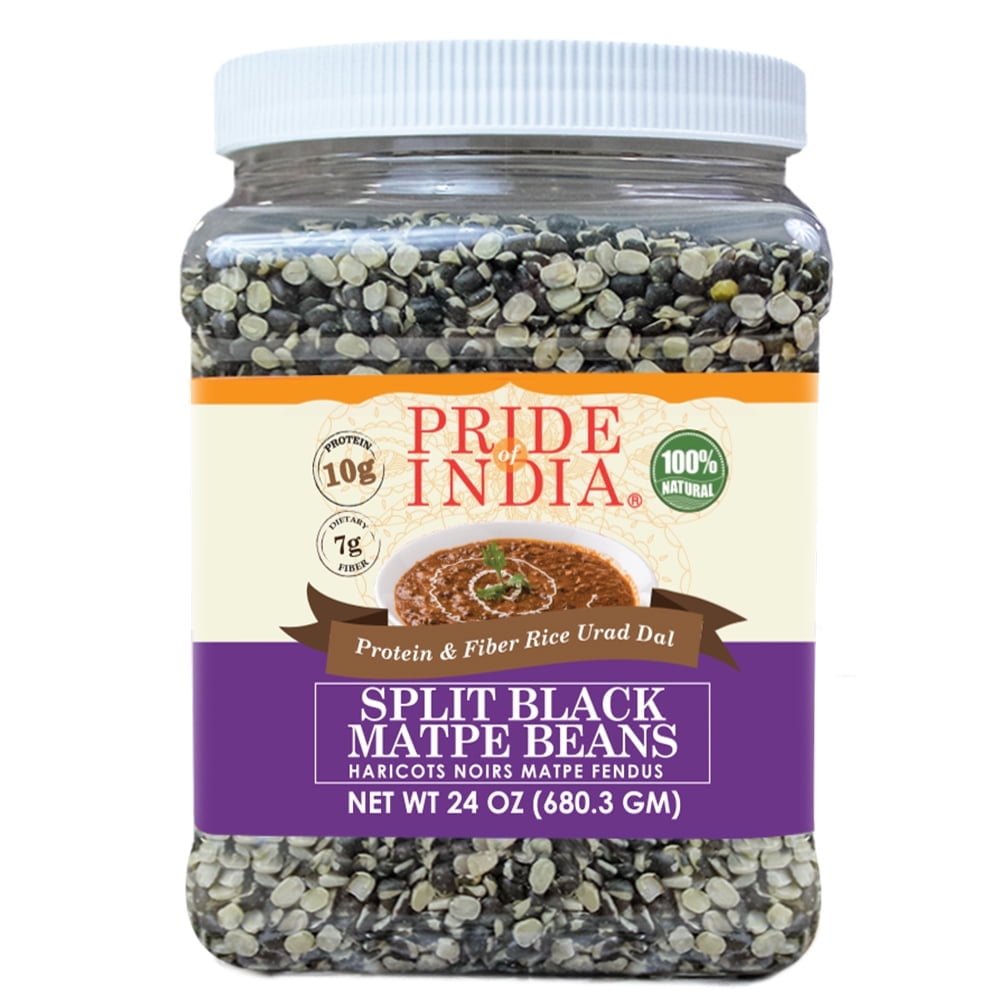 Pride Of India - Indian Split Black Gram Matpe Beans - Protein & Fiber ...