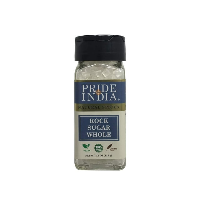 Pride of India- Natural Rock Sugar Small 3.3 oz - Walmart.com
