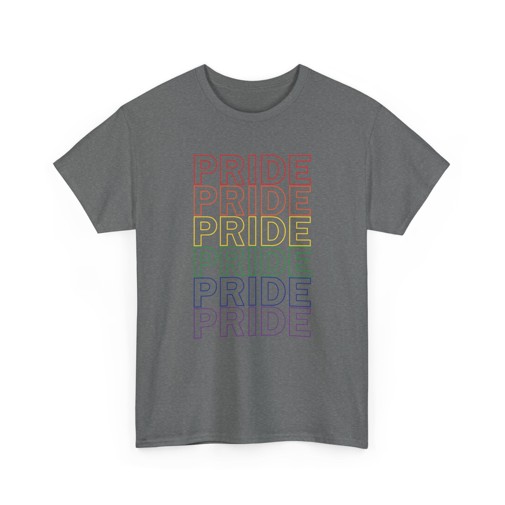 Pride on Repeat - LGBTQIA - Unisex Classic Cotton Tee - Walmart.com