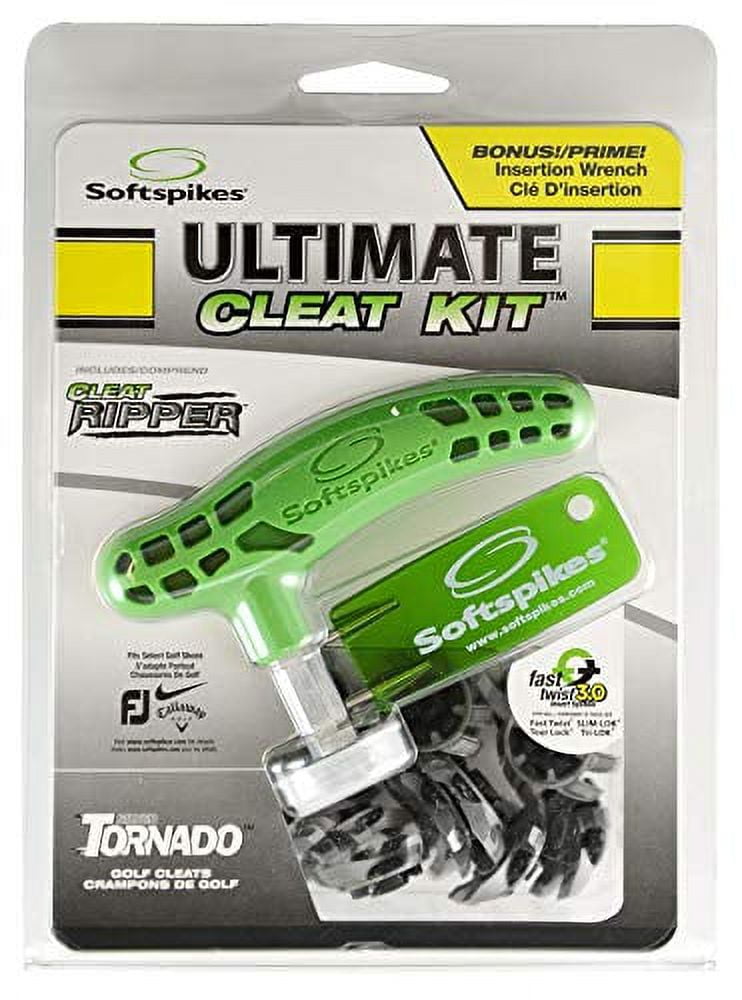 PrideSports Softspikes Ultimate Cleat Kit, Tornado Fast Twist 3.0 Black ...