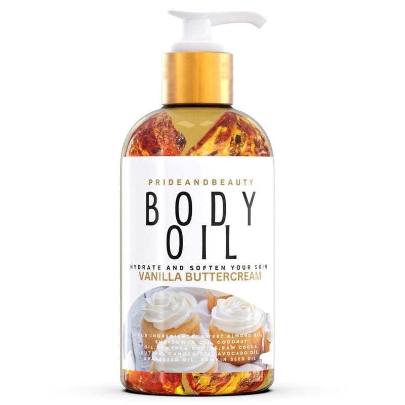Prideandbeauty, Body Oil, 4 fl oz, Vanilla Butter Cream - Walmart.com