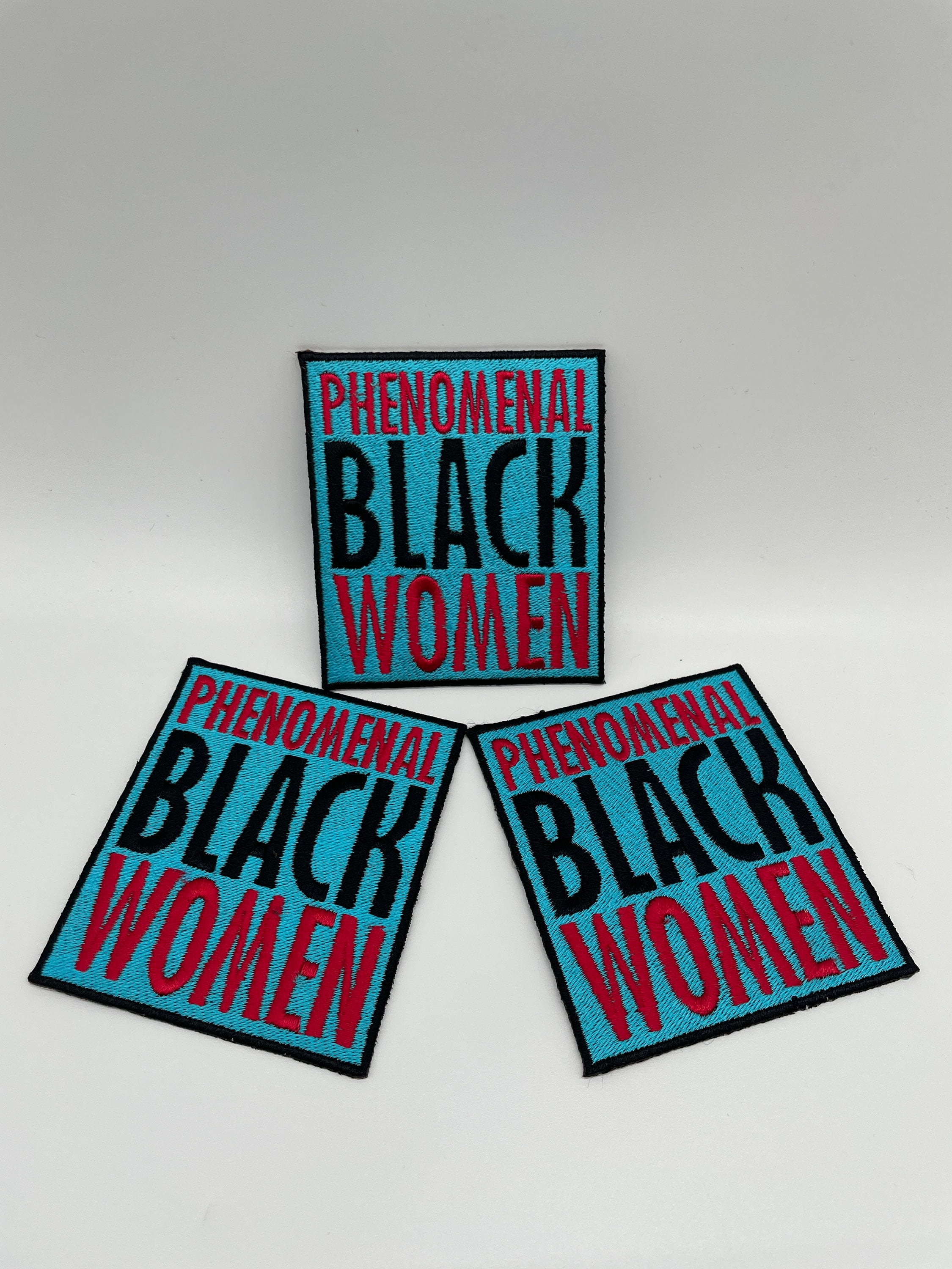 Prideful Patchez, Phenomenal Black Woman Patch, Iron on Patch, Sew On ...