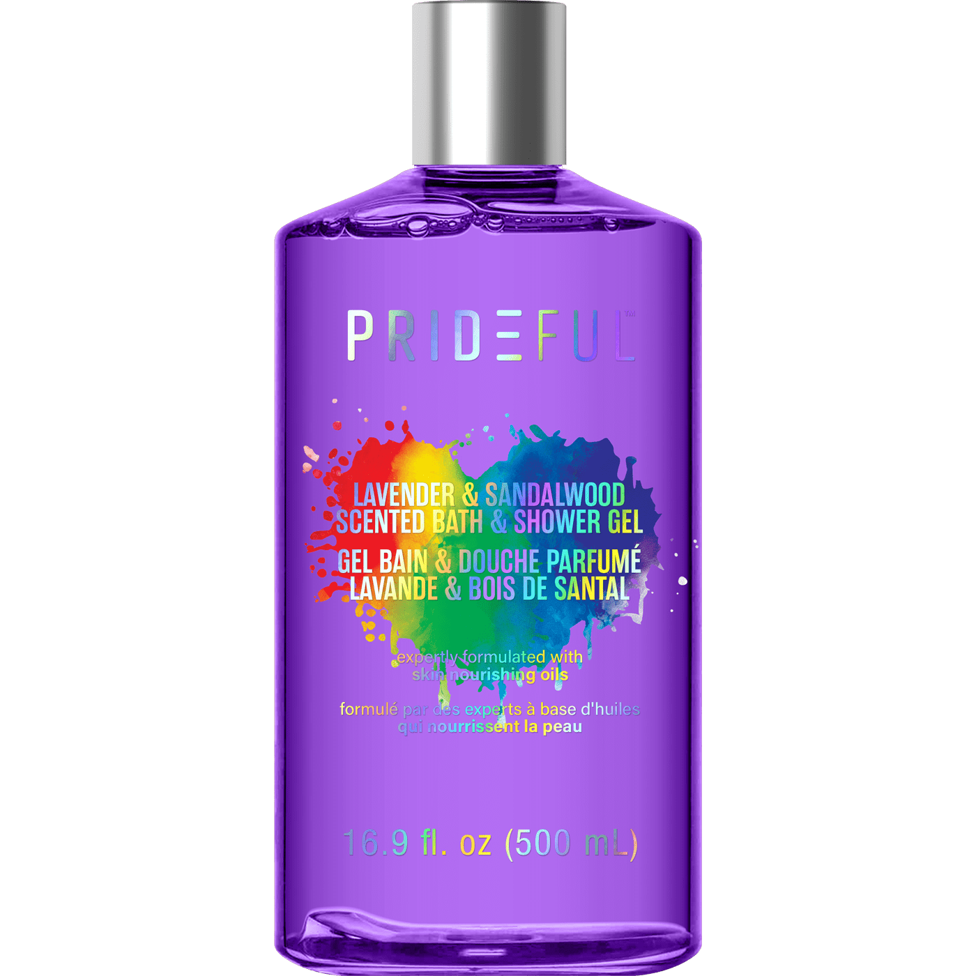 Prideful Scented Bath & Shower Gel, Lavender & Sandalwood, 16 fl oz ...
