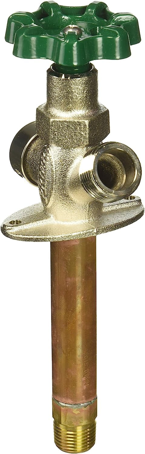 Prier C-144D04 4", Full Turn Wall Inlet MPT x 1/2" SWT Anti-Siphon ...