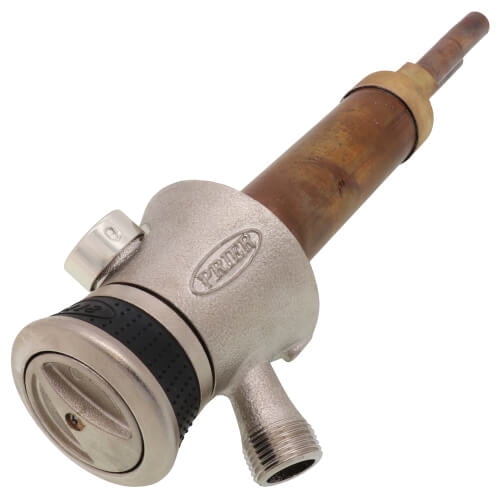 Prier P-118L 8" Single Handle Hot & Cold Mixing Hydrant, Satin Nickel ...