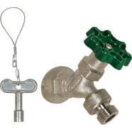 Prier Products 478-10 Frostproof Anti-Siphon Wall Hydrant 10-In ...