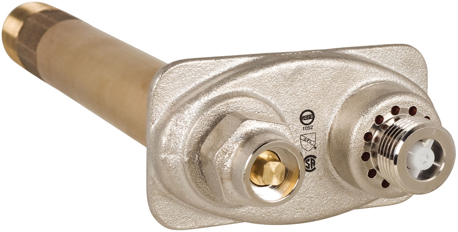 Prier C-634N08 8 in. Heavy Commercial Self Draining Wall Hydrant With 1 ...