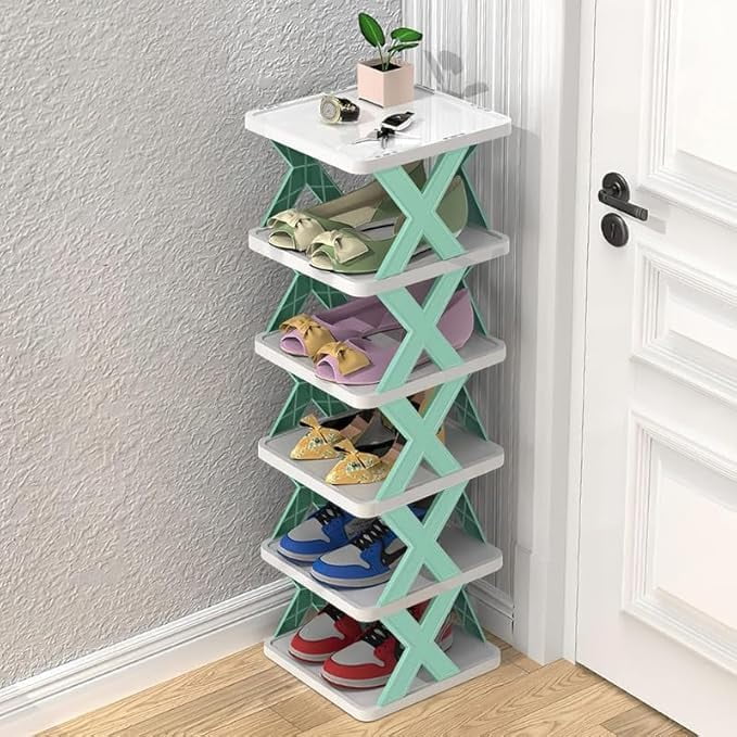 Prifremi Layer Shoe Rack For Home Plastic Adjustable Stand Organizer ...