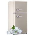 Prilinex 3.2 Cu.ft Mini Refrigerator with Freezer, Retro Small ...
