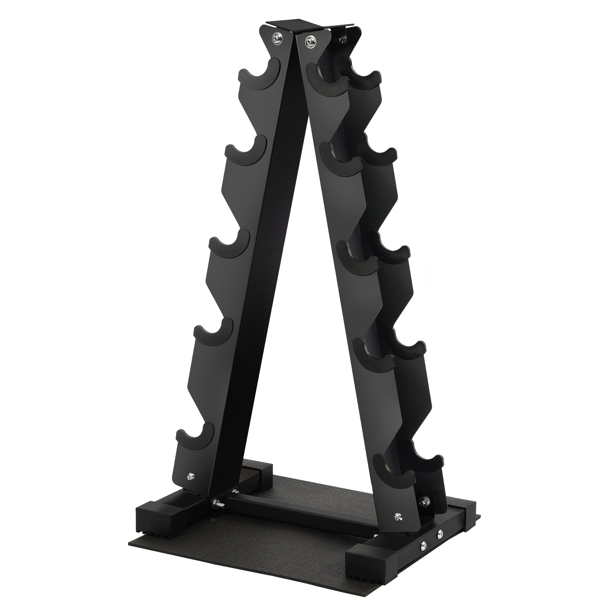 Prilinex 5 Tier Dumbbell Weight Racks, A-Frame, Weights Metal Strength ...