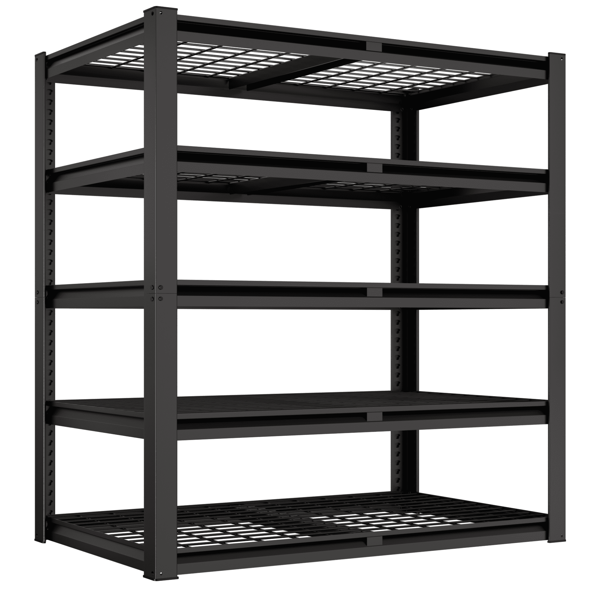 Prilinex 2200LBS Metal Storage Shelves Wire Shelving Unit Garage ...