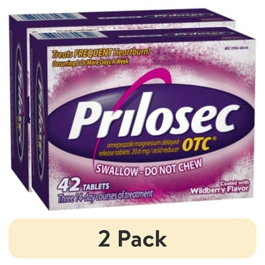Prilosec OTC Acid Reducer Delayed Release Tablets - 28 ea, 2 Pack ...