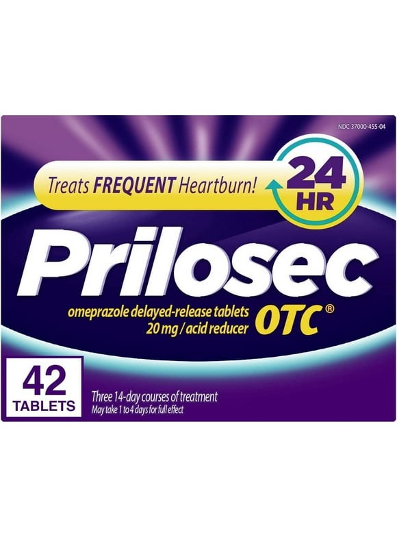Omeprazole in Antacids and Heartburn Relief - Walmart.com