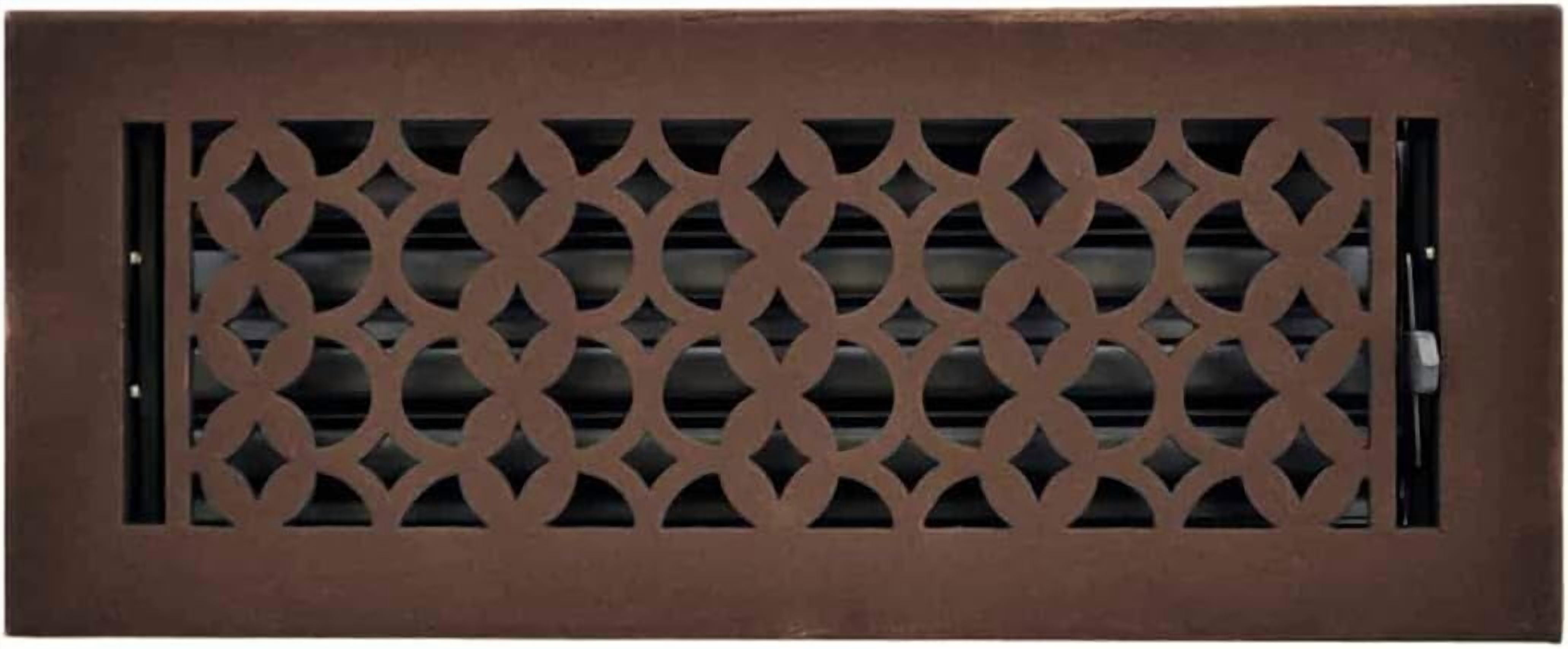 Prima Decorative - Cast Aluminum Floor Register 4″ x 12″ VR-100 ...