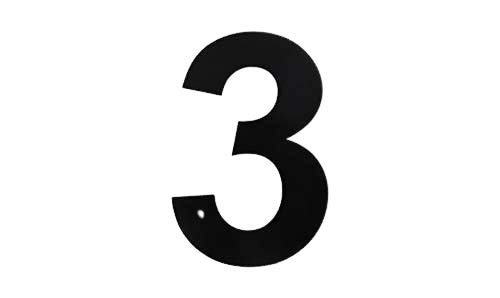 Prima Decorative Hardware 8 Inch Number 3 House Numbers, Backlit LED ...