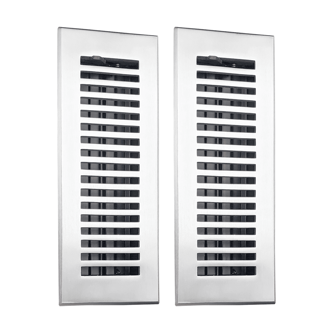 Prima Decorative Hardware Cast Aluminum Floor Register Size 3" X 10 ...