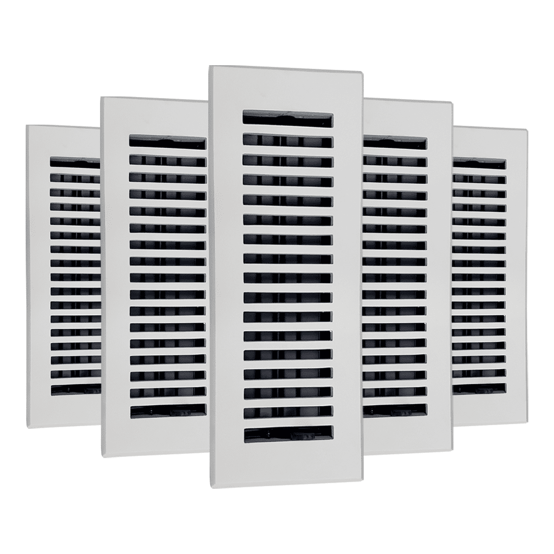 Prima Decorative Hardware Cast Aluminum Floor Register Size 4" X 10 ...
