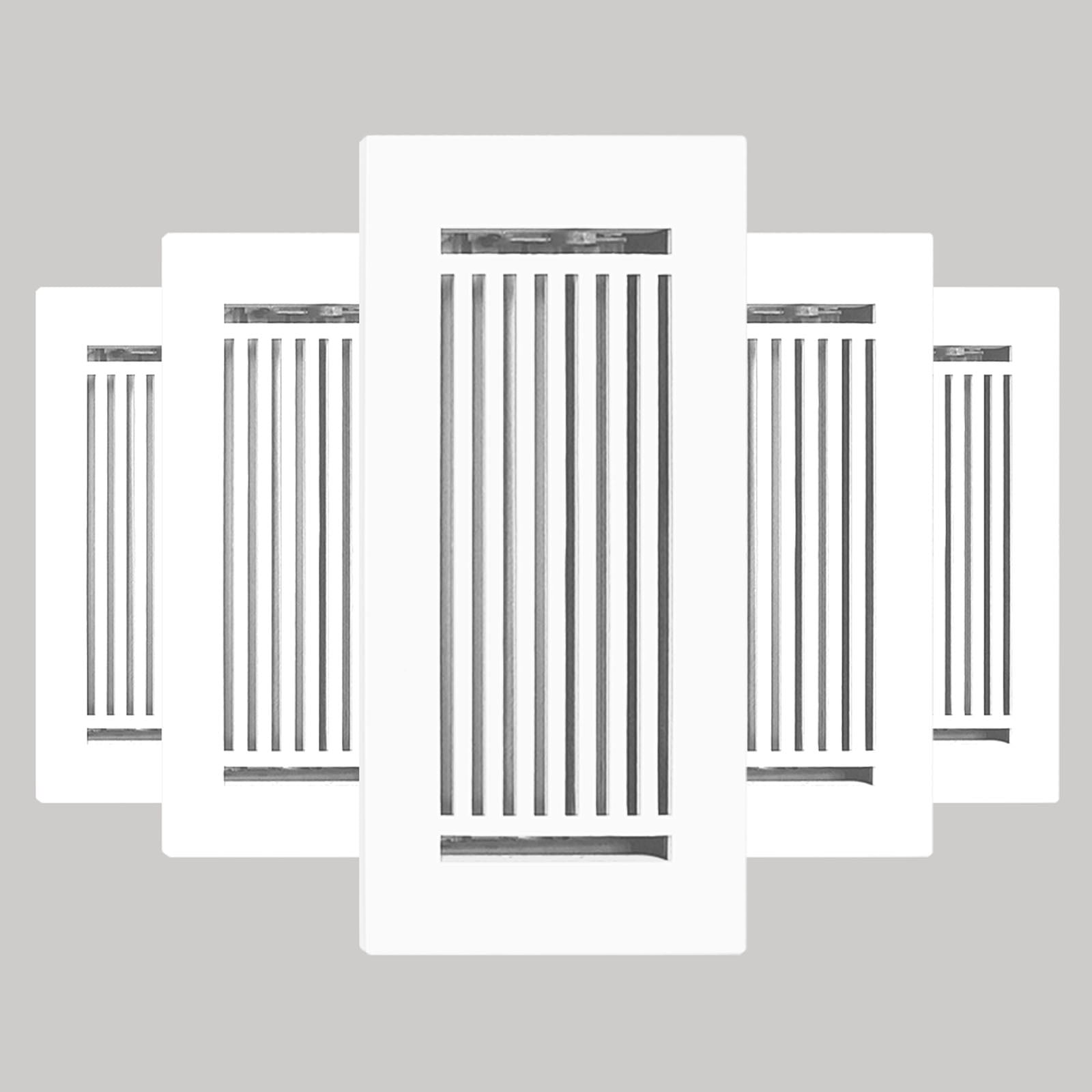 Prima Decorative Hardware Cast Aluminum Floor Register Size 4" X 10 ...