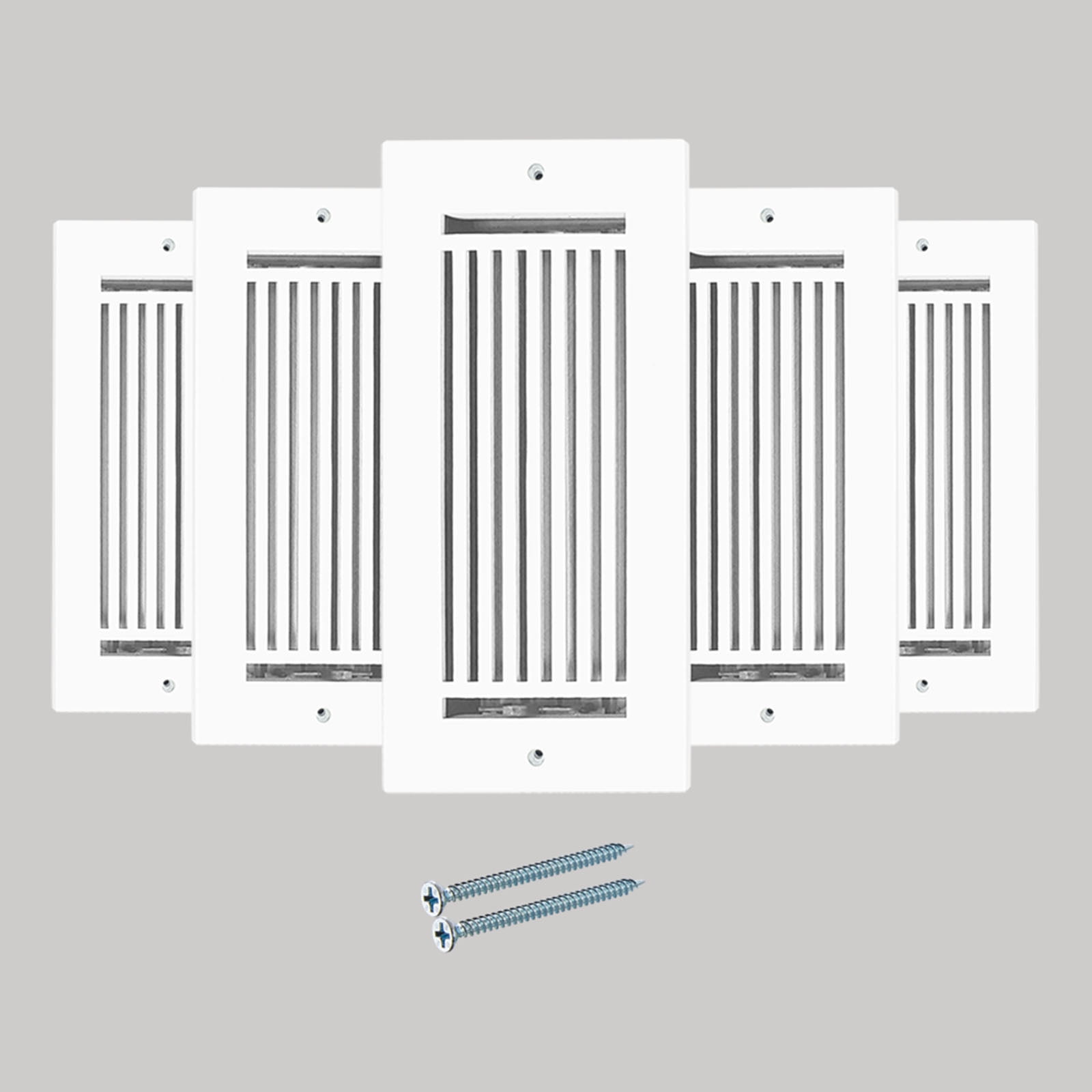 Prima Decorative Hardware Cast Aluminum Floor Register Size 4" X 10 ...
