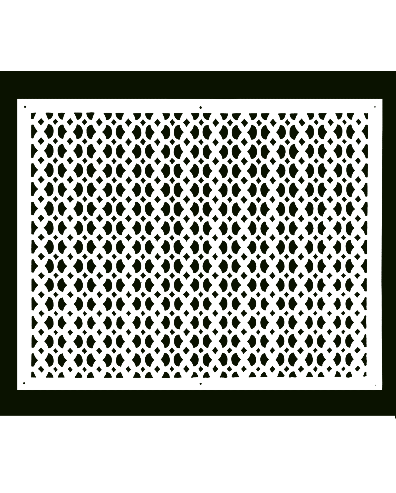 Prima Decorative Hardware Cast Iron Air Return Grill 26" x 30" - White ...