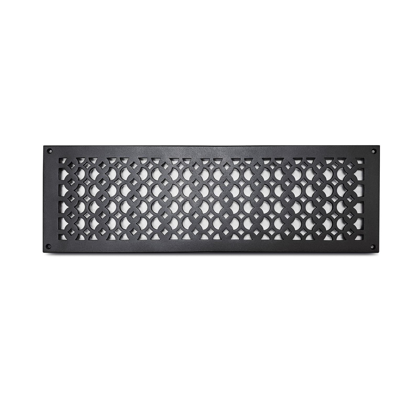 Prima Decorative Hardware Cast Iron Air Return Grill 6" x 26" - Black ...