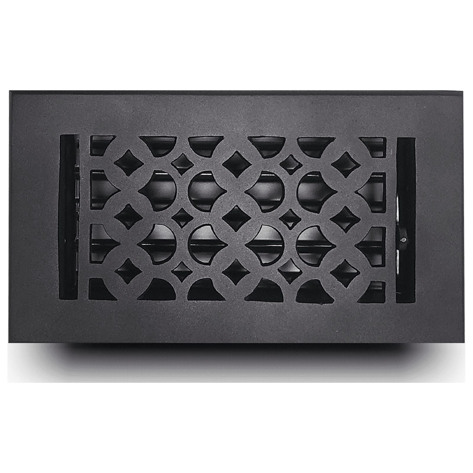 Prima Decorative Hardware, Black Cast Iron 4" x 8" Floor Register A/C ...
