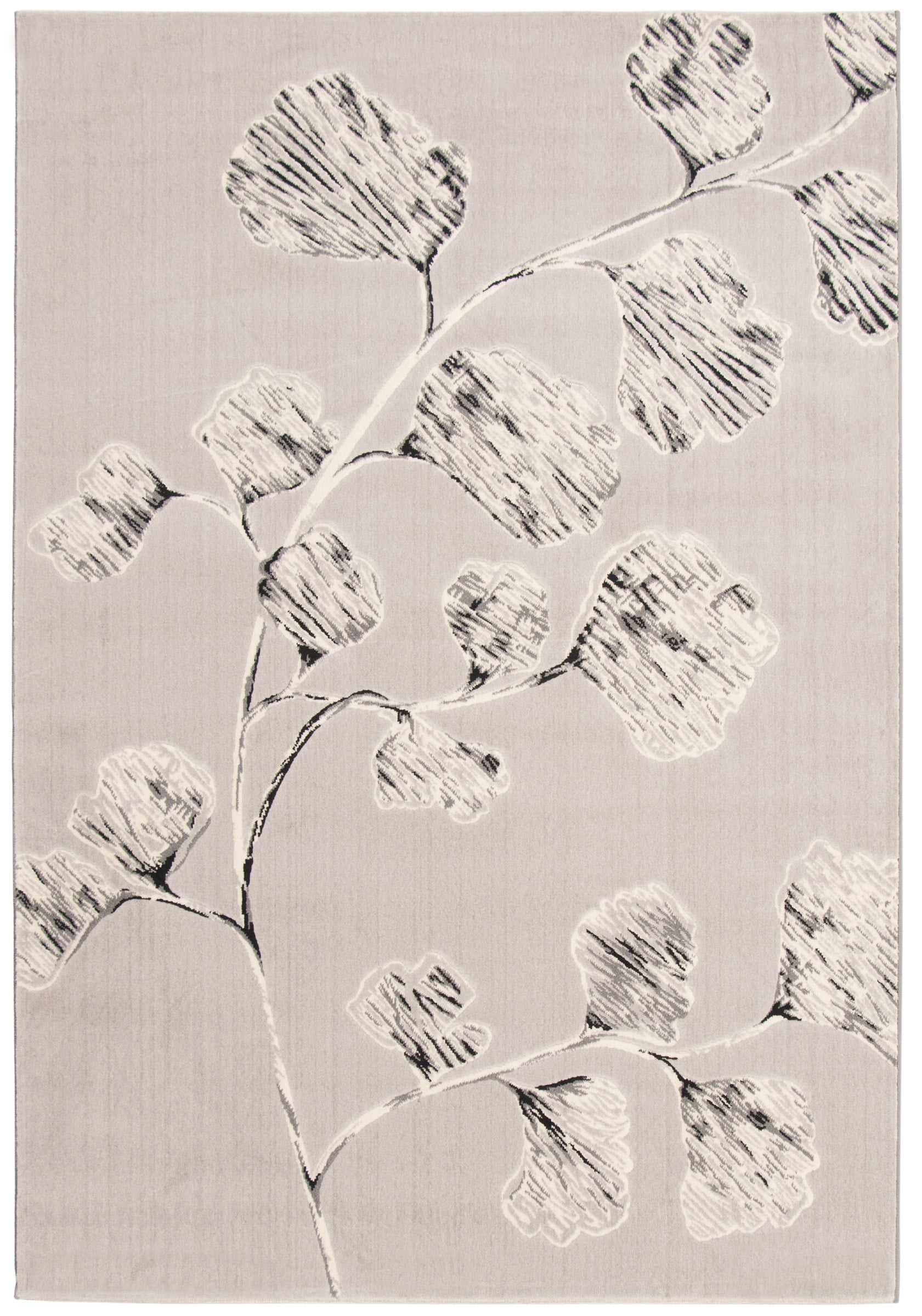 Prima Ivory Polypropylene Rug 5'3" x 7'7" - Walmart.com