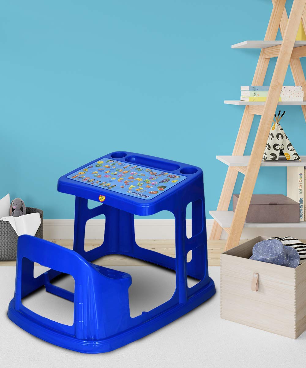 Prima Junior and Senior Kids Study Table Play Desk Plastic Chair with ...