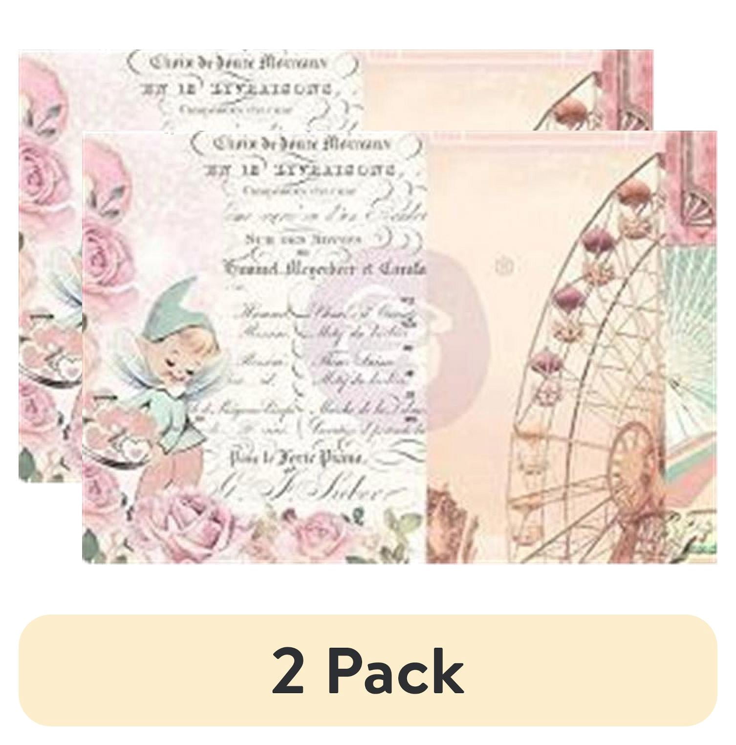 (2 pack) Prima Marketing 995690 4 x 6 in. Journaling Dulce Cardpad ...